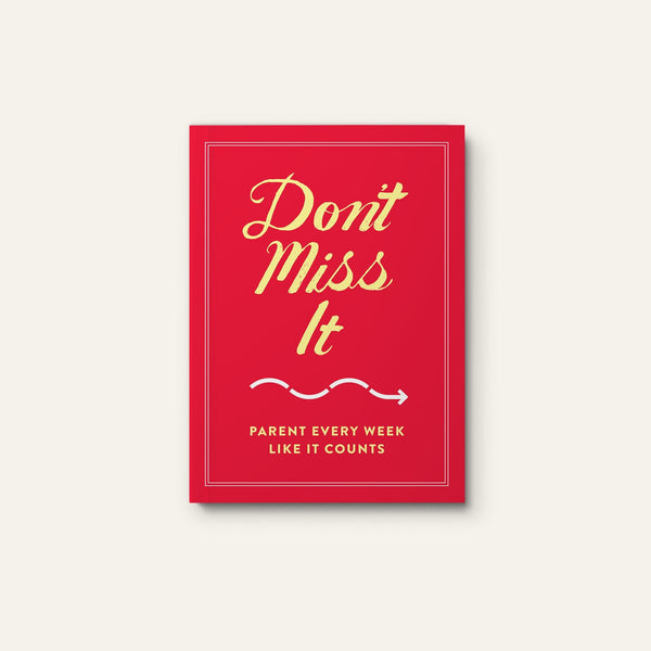 Don't Miss It: Parent Every Week Like It Counts Book | Parent Cue ...